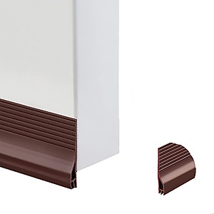 Eweniar Door Draft Stopper for Bottom of Door 39" Cuttable Weather Stripping Blocking Cold Air