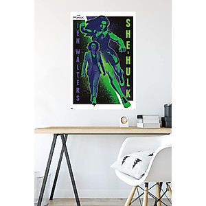 Trends International Marvel She-Hulk: Attorney At Law - Jen Walters Wall Poster, 34L x 22.4W, Unframed Version