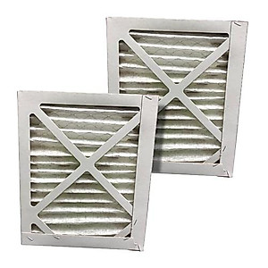 (2) Pack, MERV8 Compatible Replacement Filter for Santa Fe Compact 2 Dehumidifier 9 x 11 x 1" # 4029748
