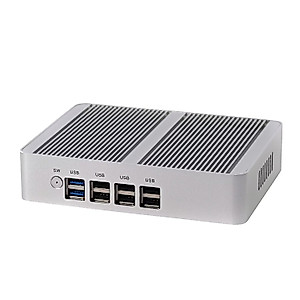 KINGDEL Mini PC, 12th Gen N100(4C/4T, Up to 3.4GHz, TDP 6W), 8GB DDR4 RAM 128GB SSD Mini Desktop Computer 4K-Triple-Screen Dual LAN for Personal Media