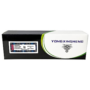 Yongxinsheng DDR3 / DDR3L 8GB Kit (4GBx2) Laptop RAM 1600MHz PC3L/PC3-12800 SODIMM Non-ECC Unbuffered 1.35V/1.5V 2Rx8 Dual Rank 204 Pin CL11 Notebook Computer Memory Upgrade Module(Blue)