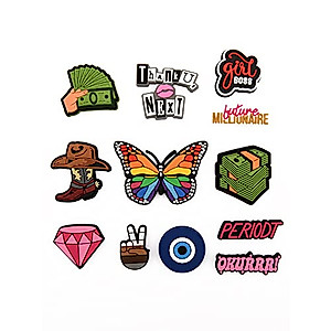 VZDIOR 30 Pcs Child School Sports Shoe Charms Teen Anime Dogs Cats Shoes Decorations Cute Comic Animals PVC Wristband Accessories