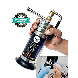 SKRILIX Latest Mini Cryo Guncryo Sprayer Cryo Liquid Nitrogen Sprayer Cryo Spray Freeze Treatment Instrument Unit with 5 Freeze Heads