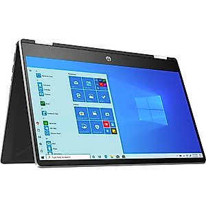 HP 14inch 2in1 X360 HD Touchscreen Laptop PC, Intel Core i51035G1 Processor, 16GB DDR4, 1TB SSD, Bac Silver 14 14.99 inches HP x360 2in1 14.0 0