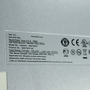 Dell UltraSharp 3007WFP-HC 30-inch WideScreen Flat Panel Monitor