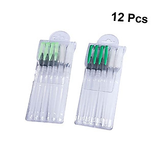 Ciieeo 2 Set/12pcs Back to Art Supplies Powdered Pigment Watercolor Paints for Art Students Water Coloring Brush Pen Water Color Brush Pens Water Brush Pen Student Solid