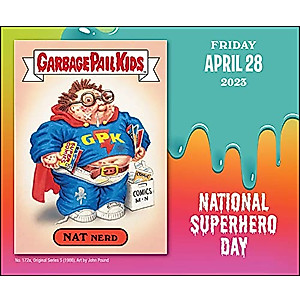 Garbage Pail Kids Bizarre Holidays 2023 Day-to-Day Calendar