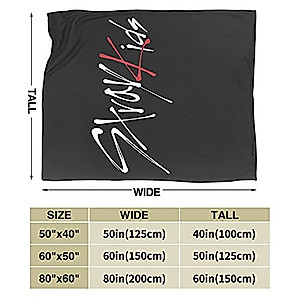 Classic Blanket Ultra Soft Micro Fleece Blanket for Bedroom Sofa Comfortable 50"X40"