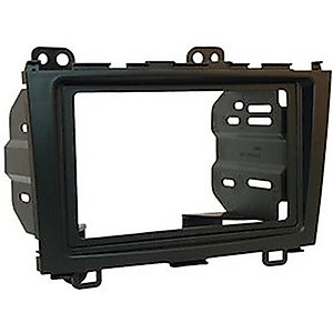 Scosche HA1559B Compatible with 2007-11 Honda CRV ISO Double DIN & DIN+Pocket Dash Kit Black