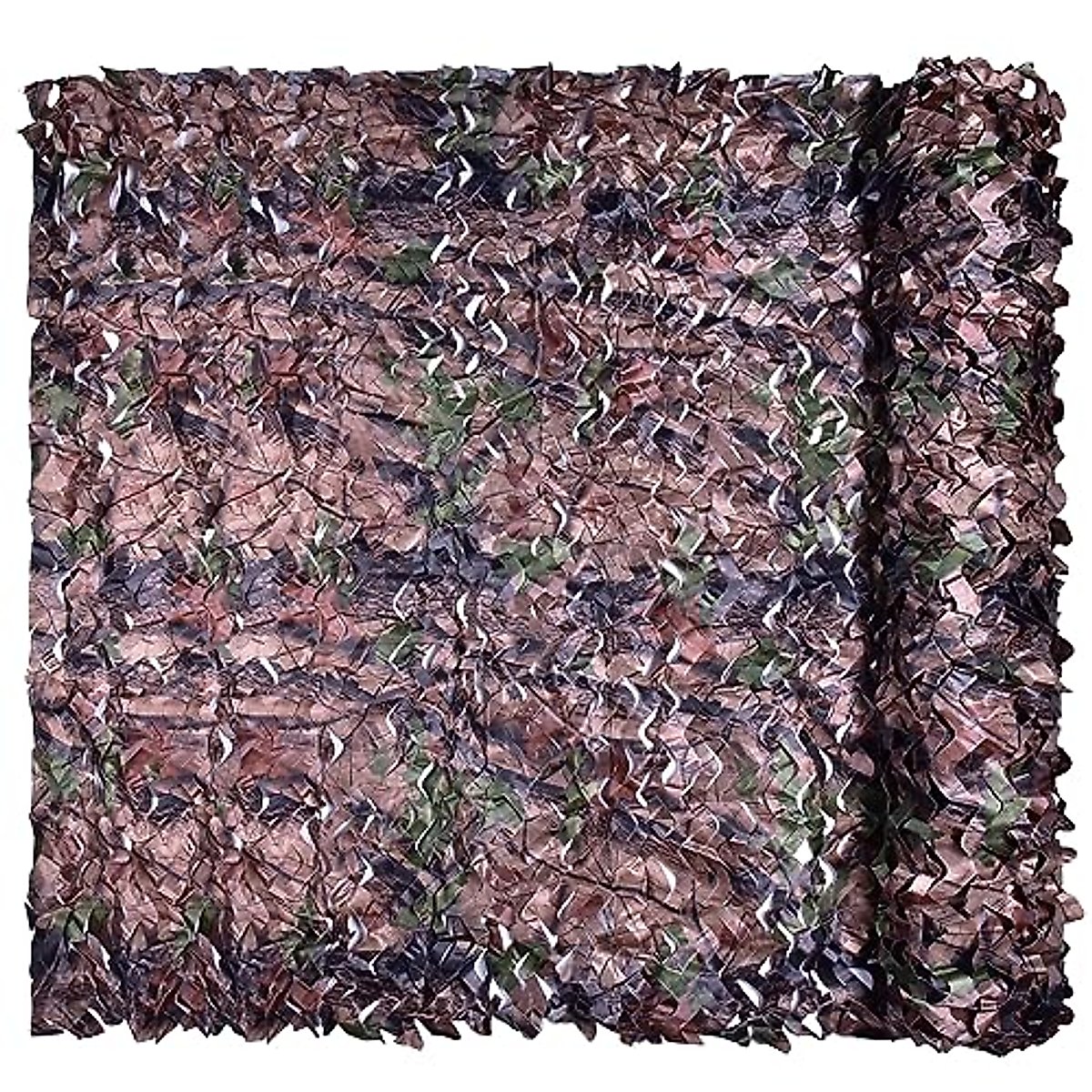 iunio Camo Netting Camouflage Netting, Camo Net Bulk Roll Camouflage Mesh Nets for Hunting Blind Deer Stand Military Party Decorations Sunshade Camping Shooting (6.5ftx4.9ft, Bionic Tree Camo)