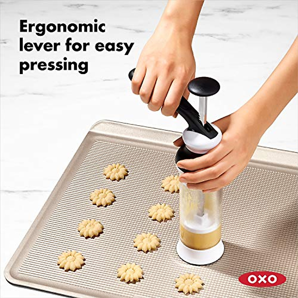 OXO Good Grips 14-Piece Cookie Press Set