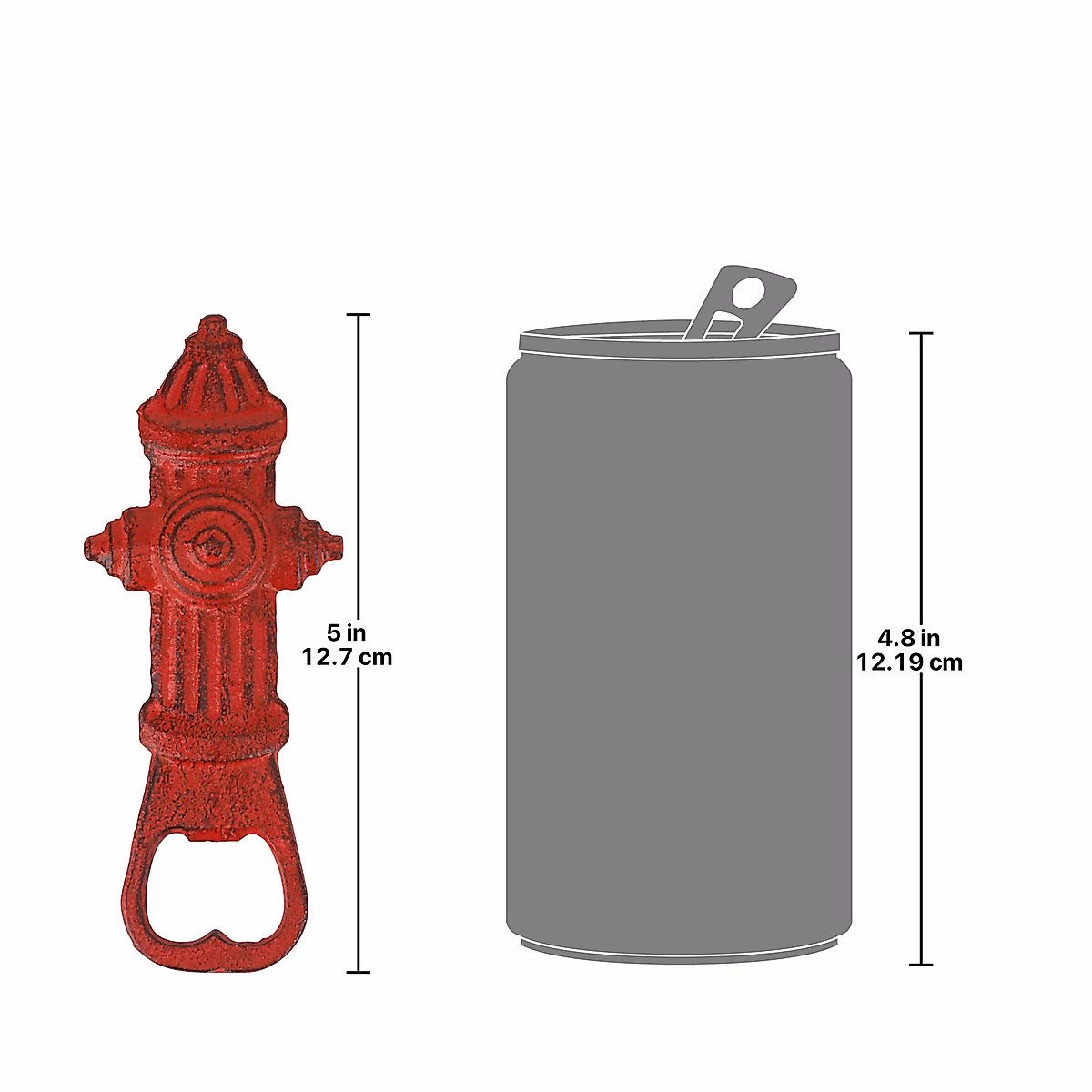 Design Toscano Fire Hydrant Cast Iron Bottle Opener Set of 2