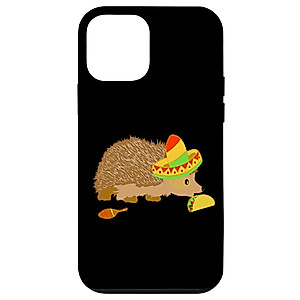 iPhone 12 mini Hedgehog Sombrero Costume Maracas Tacos Spiny Critters Case