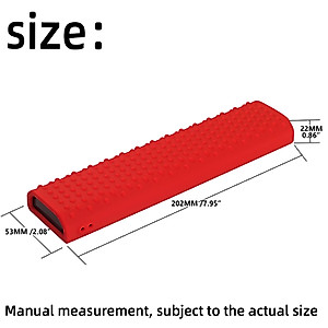 Silicone Cover for Hisense Voice Remote,Hisense ERF3J80H ERF3G80H ERF3F80H Remote Case Cover Hisense 4K UHD Android Smart TV Remote Shockproof Silicone Sleeve with Lanyard(Red)