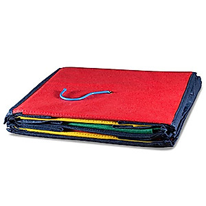 Handy Laundry Daily Activity Kids Closet Organizer, 11" X 11" X 48", Prepare & Organize a Week's Worth of Your Children's Clothing, Shoes and After School Activities, Hangs Directly on The Closet Rod