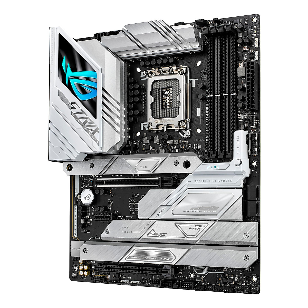 ASUS ROG Strix Z790-A Gaming WiFi II (WiFI 7) LGA 1700(Intel 14th & 13th & 12th Gen) ATX gaming motherboard(DDR5,5X M.2 slots,PCIe 5.0 x16,front-panel USB connector with PD 3.0 up to 30W)