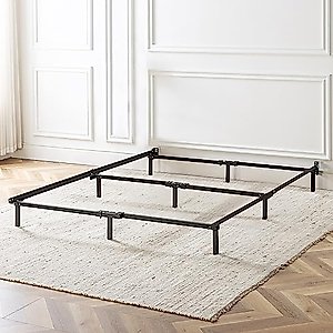 Best Price Mattress 7 Inch Metal Bed Frame for Box Springs, Heavy Duty Steel Construction, Full