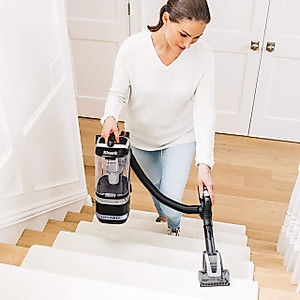 Shark LA322 Navigator Lift-Away ADV Corded Lightweight Upright Vacuum with Detachable Pod Pet Power Brush, Crevice Tool and Dusting Brush, Black (Renewed)