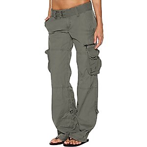 MELDVDIB Hiking Cargo Pants for Women Baggy High Waist Wide Leg Joggers Pants Tactical Streetwear Military Combat Work Pants Gray