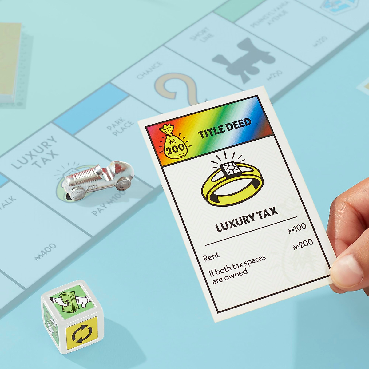 Monopoly Buy Everything Expansion | Add More Fun to Classic Monopoly Game and Play Faster | Ages 8+ | 2-6 Players | 40 Mins. | Family Board Games