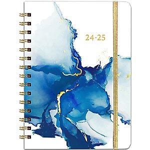 2024-2025 Planner - Academic Planner 2024-2025, Jul.2024 - Jun.2025, 6.3" x 8.4", Planner 2024-2025 Daily Weekly and Monthly, Perfect for Life Organizing - Indigo