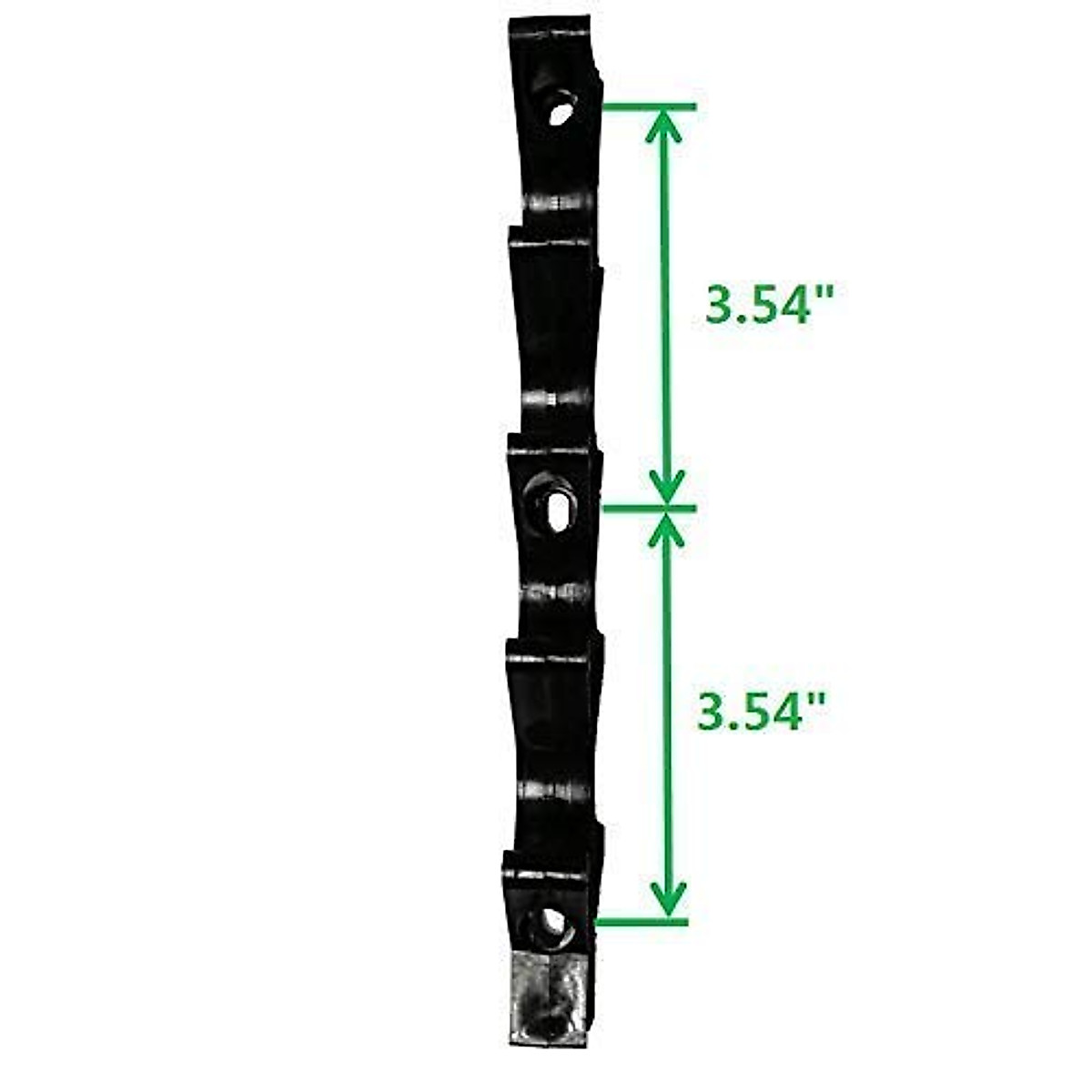 SUQ I OME Multi Position Adjustment Brackets for Chaise Lounge Reclining Brace Heavy Duty Screwed or Riveted Joint Girder Convertible Outdoor Patio Furniture Durable (5 Position, Black)