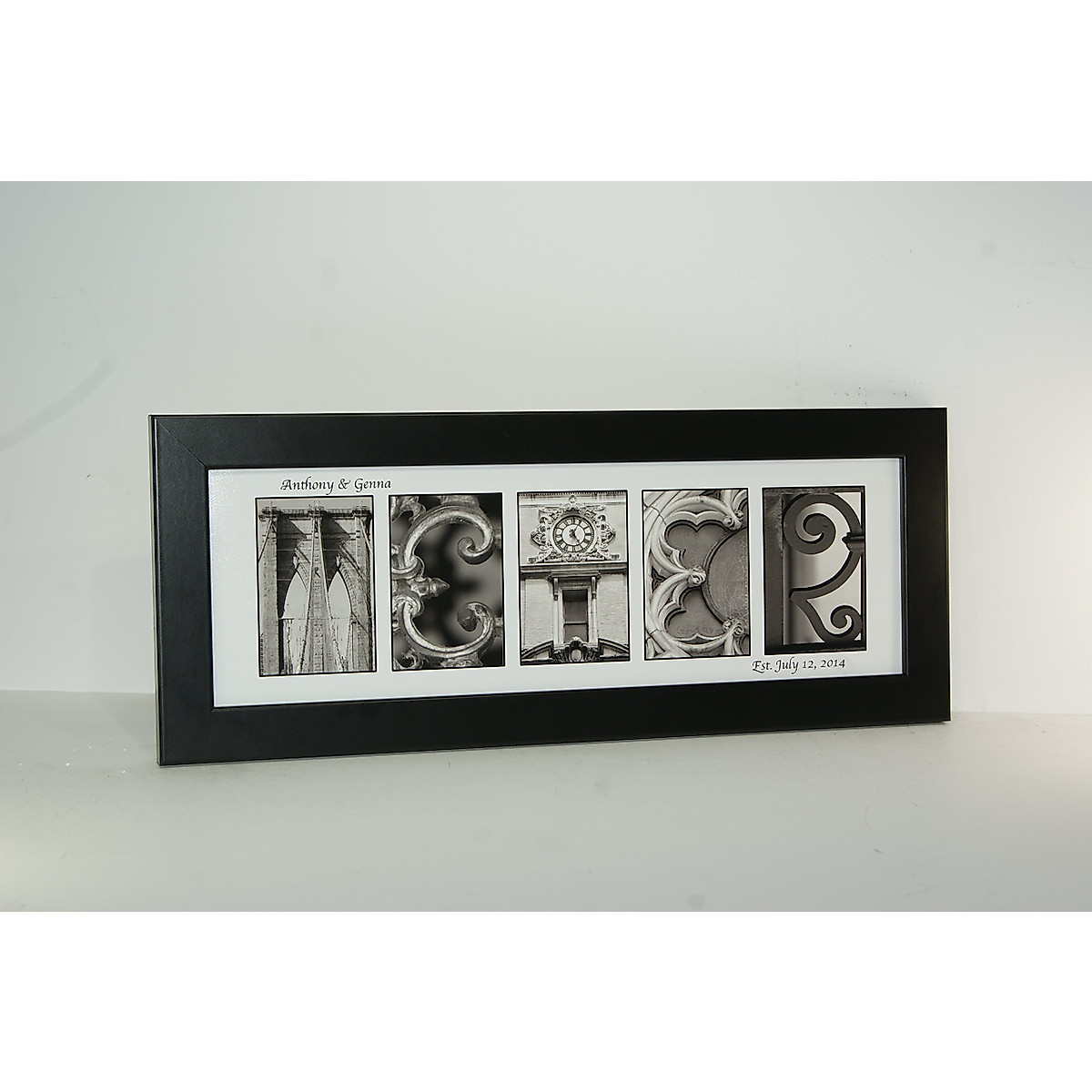 Creative Letter Art Personalized Sign in Nature Themed Alphabet Photograph Letters for Personalized Gift, Wedding, Graduation, Anniversary, Baby Name or any Occasion