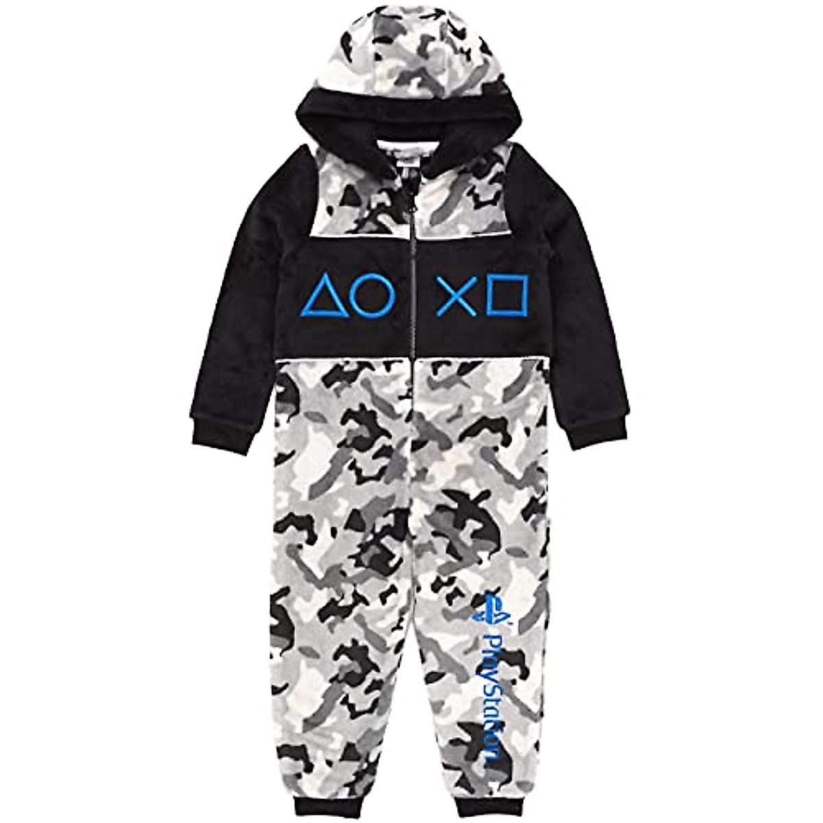 PlayStation Onesie Boys All In One Camo Game Kids 9-10 Years