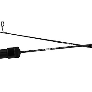 RoseWood 1-Piece Ice Fishing Rod Spinning, Carbon Fiber EVA Handle 24UL 25L 26ML for Ice Fishing (25)