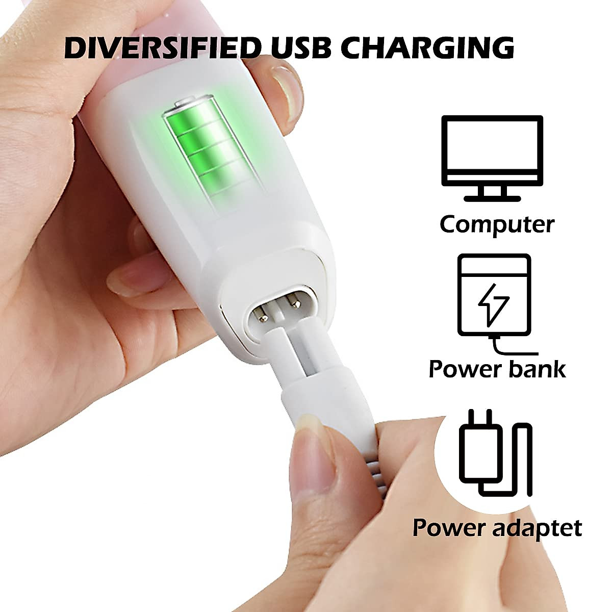 Electric Razor Facial Hair Removal for Women, Eyebrow Razor Nose Hair Trimmer Set, Painless Face Hair Body Use Bikini Trimmer Shaver, Multifunction Rechargeable and Waterproof