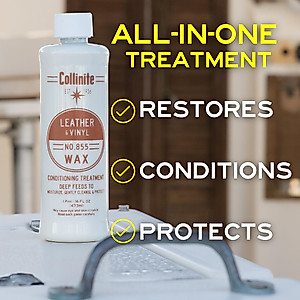 Collinite No. 855 Leather & Vinyl Wax, 16 Fl Oz - 1 Pack