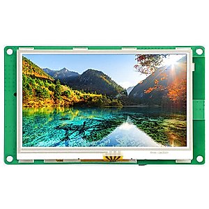 Great Ateam Human Machine Screen WS-L043 HMI Touch 4.3 inch 480 * 272 px RGB 260K Color Capacitive/Resistive Touch Panel No Enclosue