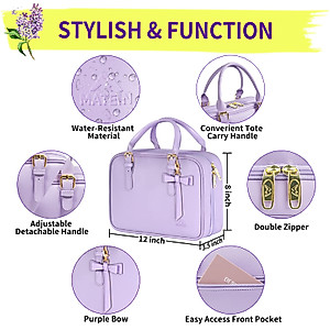 MATEIN Travel Makeup Bag, Hanging Toiletry Bag for Women