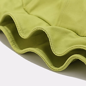 Shrek Bucket Hat for Women Men Summer Travel Beach Sun Hats Outdoor Cap Funny Cosplay Hat (Green)