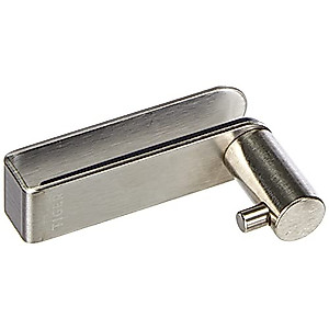 Tiger Rhino Glass Shower Door Towel Hook, 13x6,1x3,7 cm, Stainless Steel Brushed