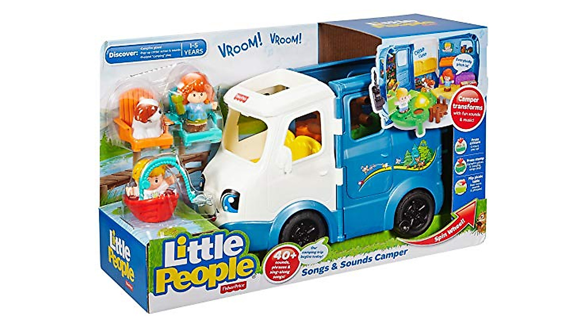 Fisher-Price Songs & Sounds Camper - Fun Camping Adventures