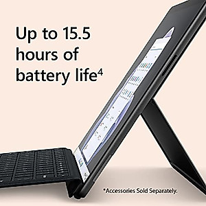 Microsoft QIX00018 Surface Pro 9 13" Touch Tablet, Intel i7, 16GB/512GB, Graphite Bundle Surface Dock 2 and 1 YR CPS Enhanced Protection Pack