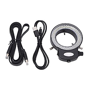 Microscope Camera USB Microscope Camera USB Industrial Camera Video Microscope Inspection Microscope 4k Microscope Camera Hd Output USB Industrial Camera with 180x LensLight (US