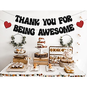 Thank You for Being Awesome Banner We Appreciate You Banner Teacher Employee Appreciation Decorations Job Change Going Away Party Decor Supplies