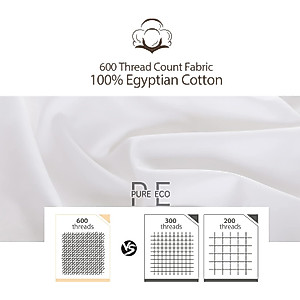 Fitted Sheet Full Size, 100% Egyptian Cotton Fitted Sheet Set 3 Piece(1Fitted Sheet 54X75 + 2 Pillow Cases 20X30) with 16" Deep Pocket, Super Soft Comfy(No Flat Sheet) Aqua Blue Color