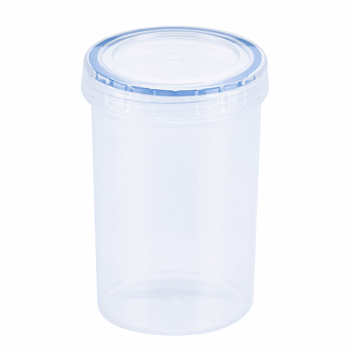 LOCK & LOCK Easy Essentials Twist Food Storage lids/Airtight containers, BPA Free, Tall-11 oz-for Nuts, Clear