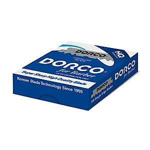 Dorco Sharp Single Edge Blades - 100 Blades