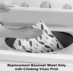 Replacement Part for Fisher-Price Soothing View Bassinet - GVF84 ~ Climbing Vines Print ~ Replacement Bassinet Sheet