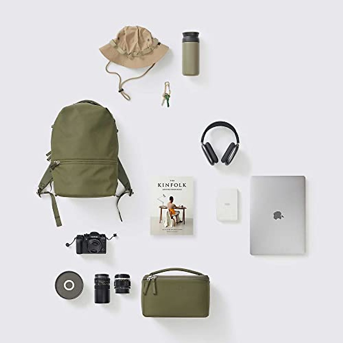 URTH Arkose 20L Backpack – 15” Laptop Bag, Weatherproof + Recycled (Green)