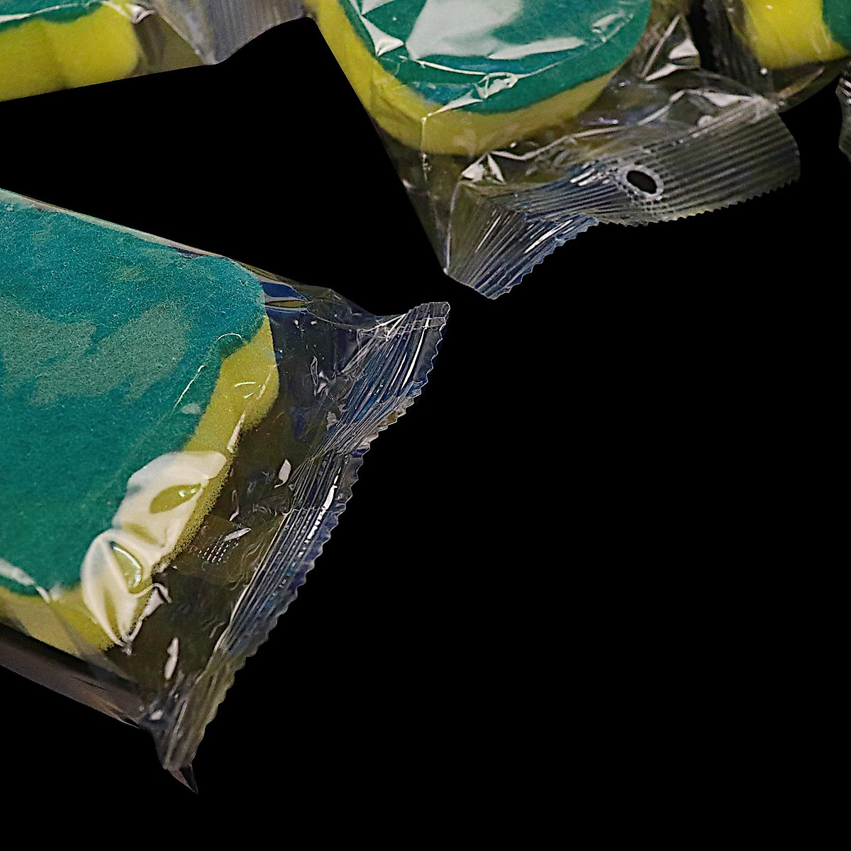 Kheoxusa Sponge Individually Wrapped,30 Pack Individually Wrapped Sponges-Hippo