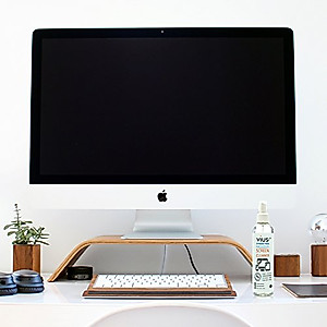 Screen Cleaner Kit – vius Premium Screen Cleaner Spray for LCD LED TVs, Laptops, Tablets, Monitors, Phones, and Other Electronic Screens - Gently Cleans Fingerprints, Dust, Oil (2oz Travel)