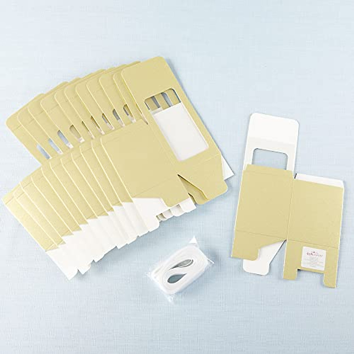 Kate Aspen, Gold Shimmer Display Gift Box, Gift/Party Favor, can hold 15 oz. Stemless Wine Glass (Set of 20)