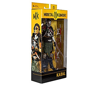 McFarlane Mortal Kombat 7IN Figures WV6 - KABAL (Bloody), 11067