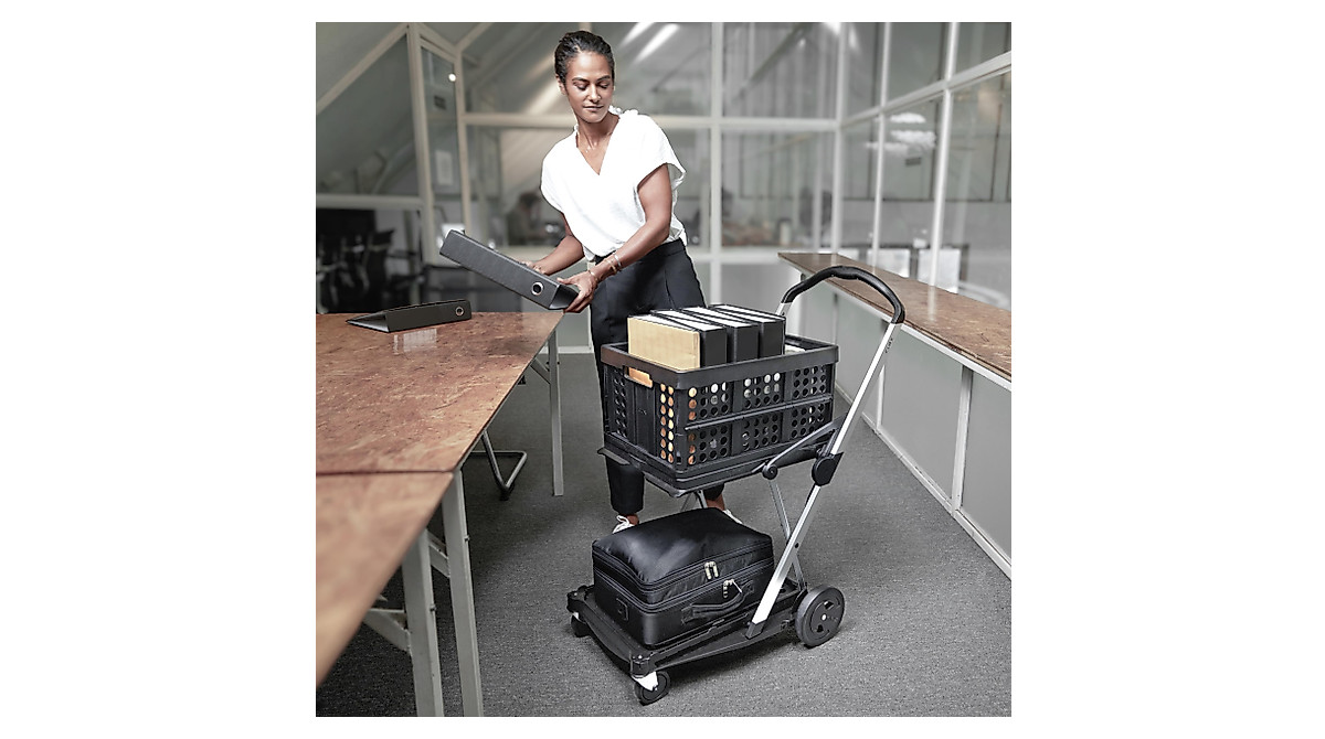 CLAX Multi-Use Folding Cart with Storage - Durable and Portable
