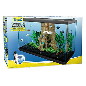 Tetra Complete LED Aquarium 29 Gallons, Includes LED Lighting, Filtration, Heater and Accessories